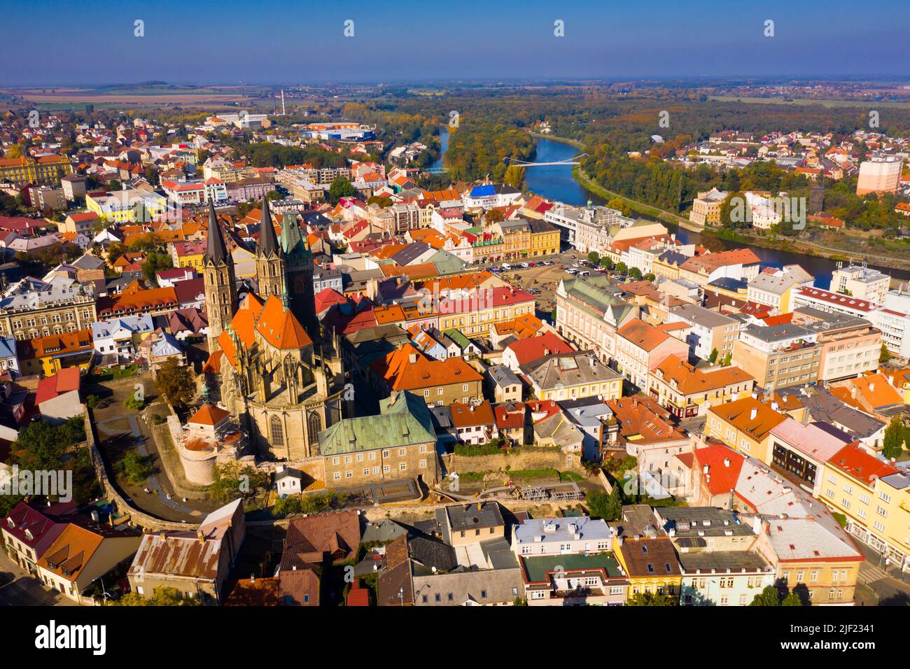 Gothic Cathedral of Kolin, Czech Republic Stock Photo - Alamy