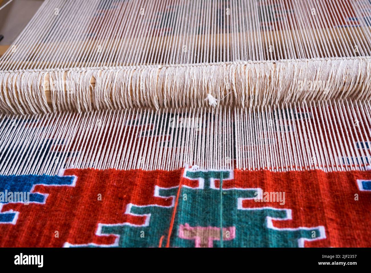 Vintage loom vertical hi-res stock photography and images - Alamy