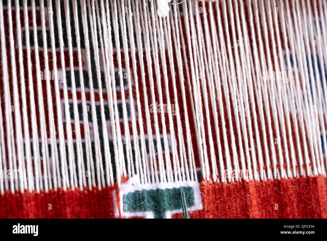 Weaving loom turkish carpets hi-res stock photography and images - Alamy