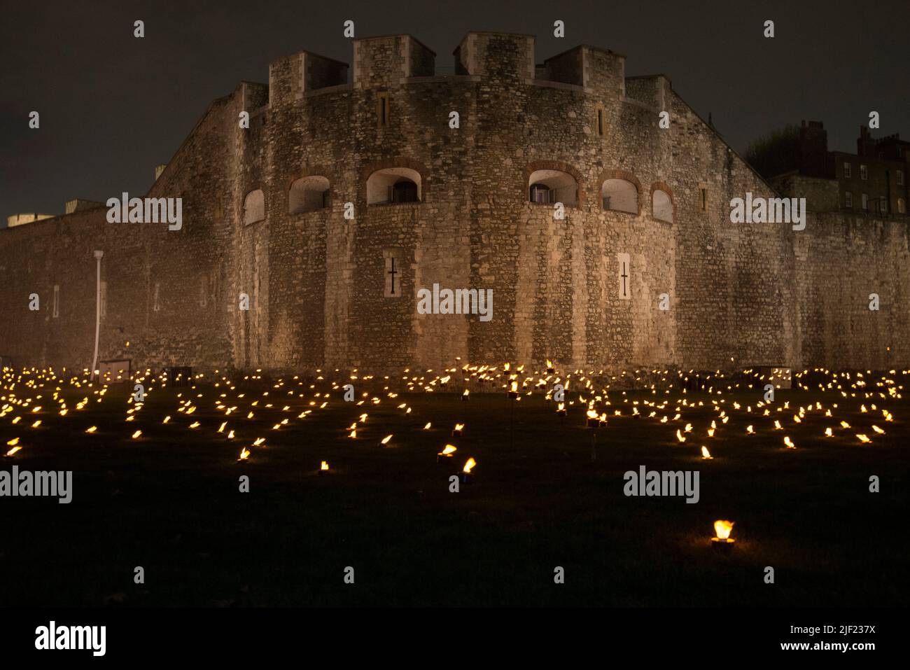 Beyond the Deepening Shadow art installation at the Tower of London ...
