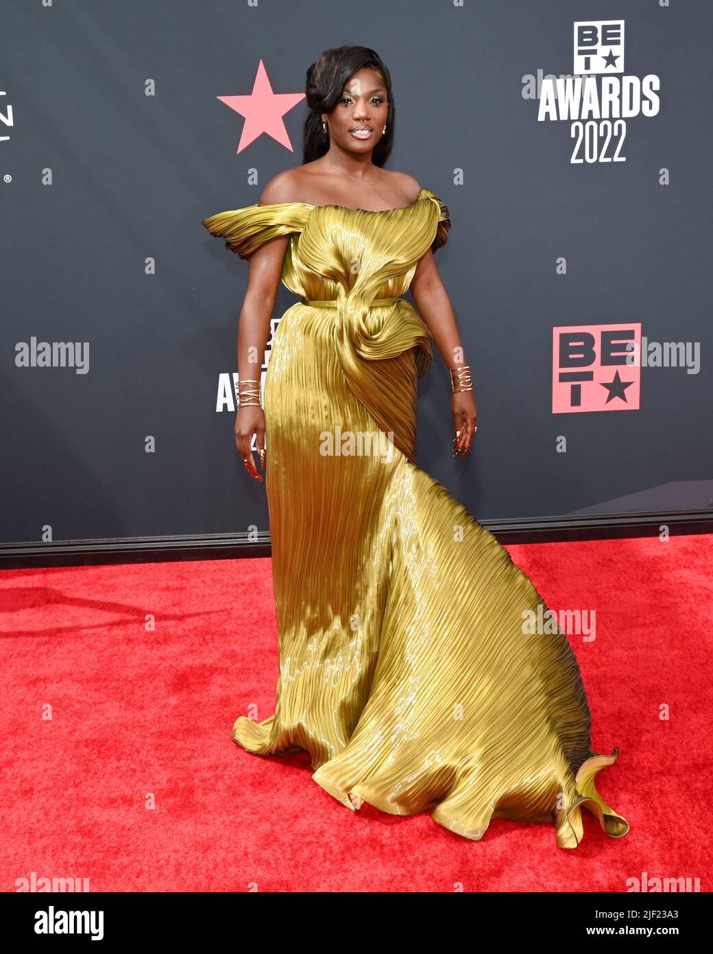 25 June 2022 - Los Angeles, California - Doechii. BET Awards 2022 ...