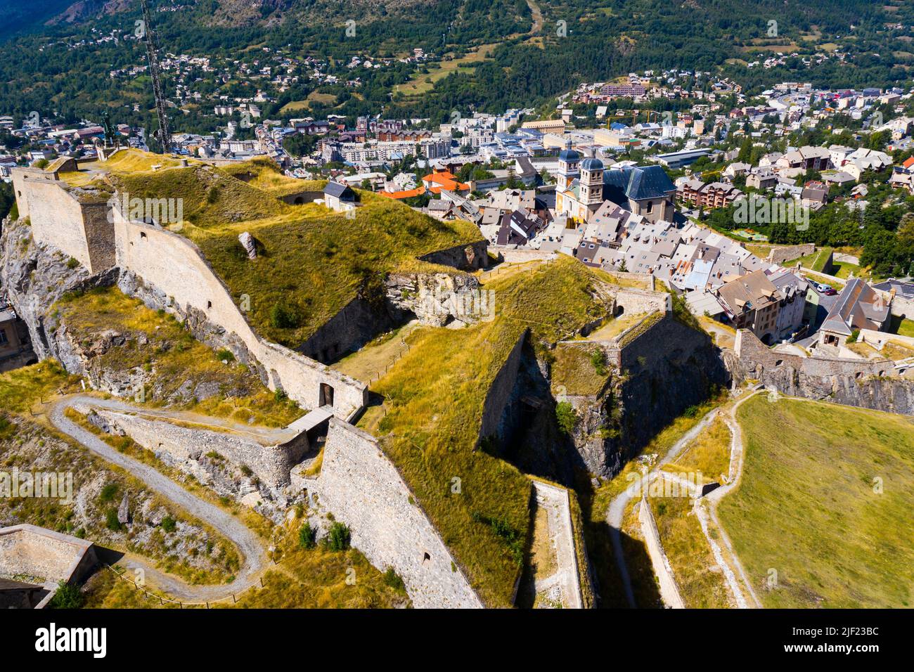 Aerial view of briancon hi-res stock photography and images - Alamy