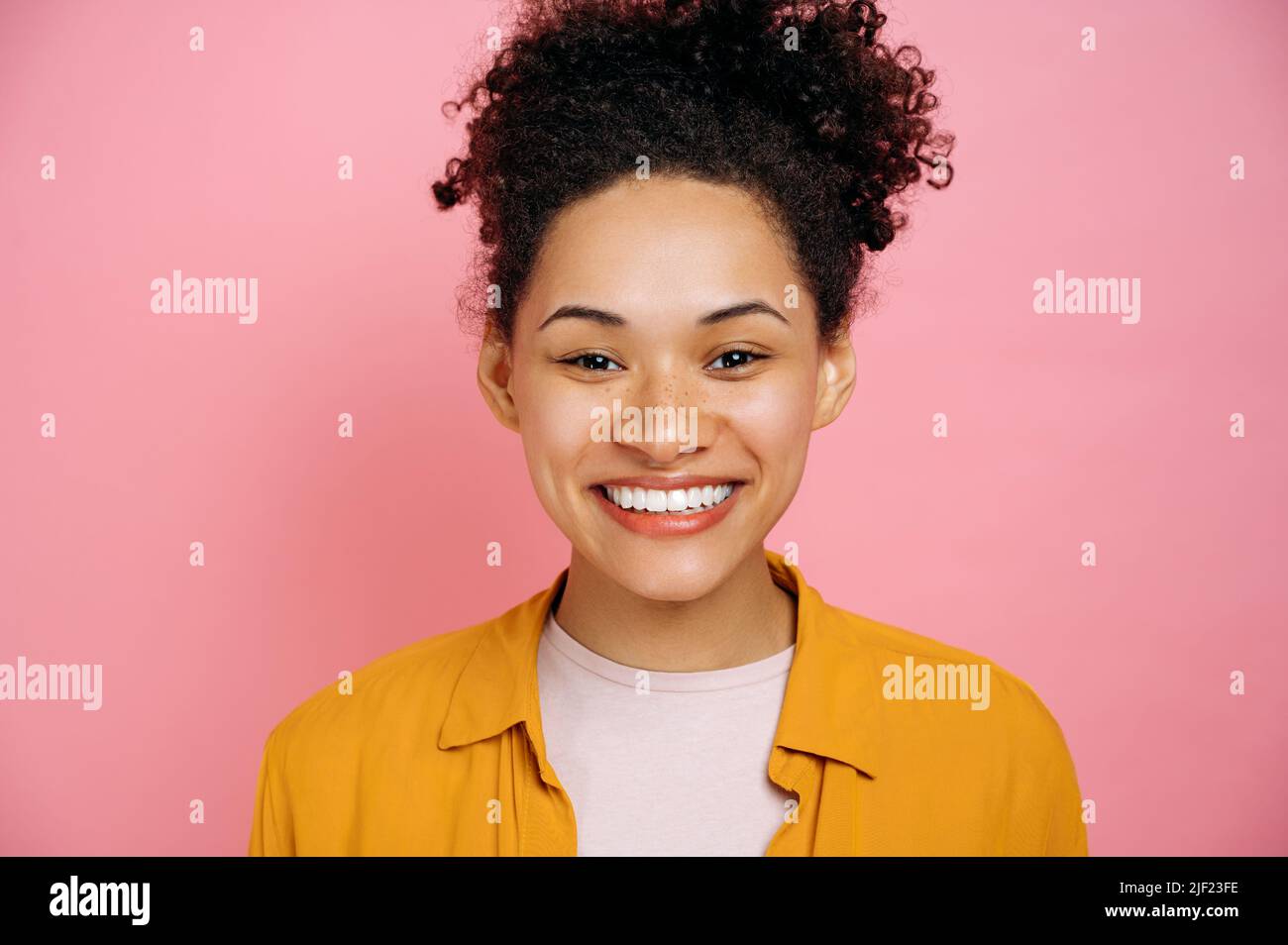 Young female trendy portrait mixed race hi-res stock photography and ...