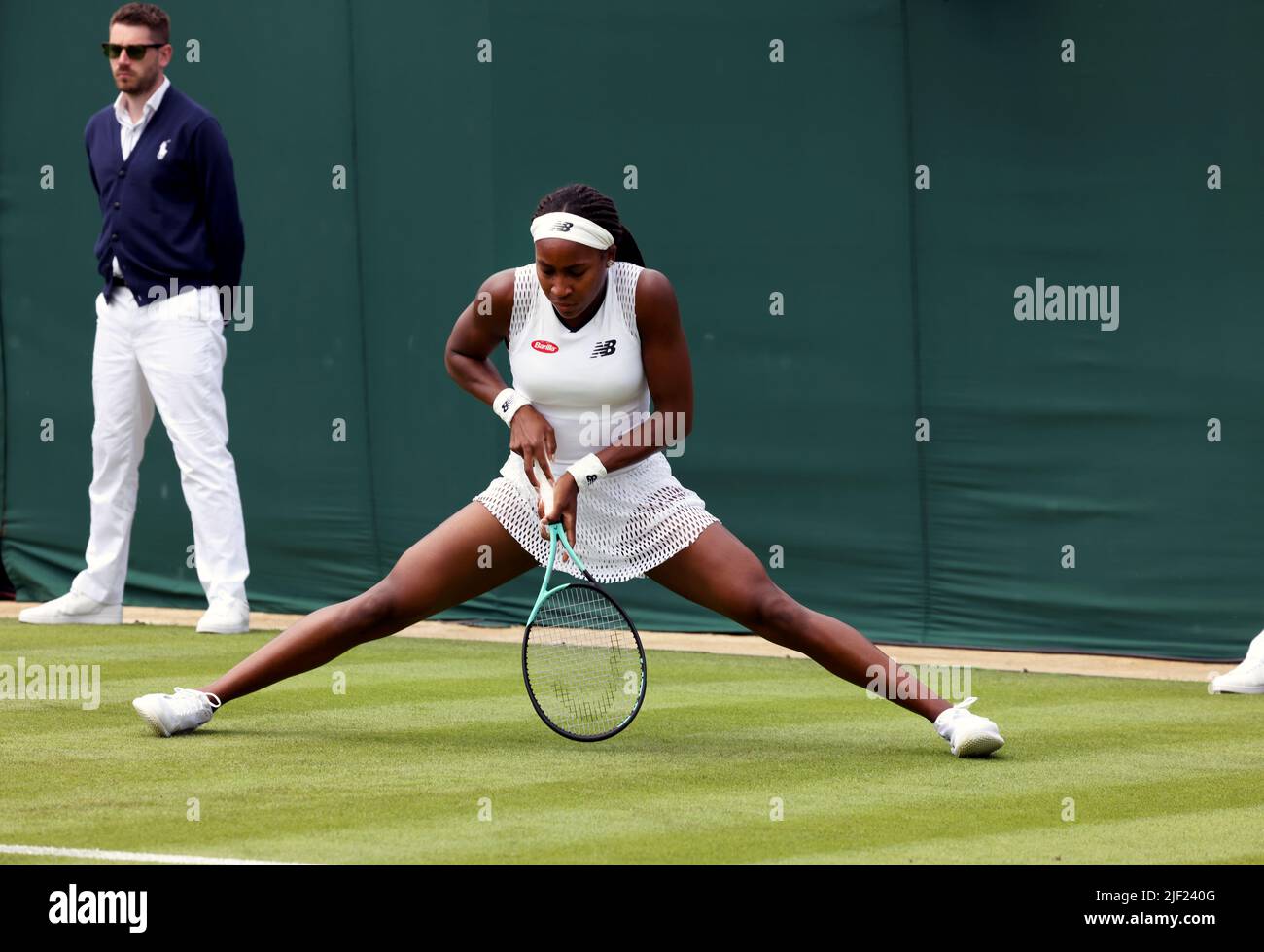 London, 28 June 2022 - London, 28 June 2022 - America's Coco Gauf ...