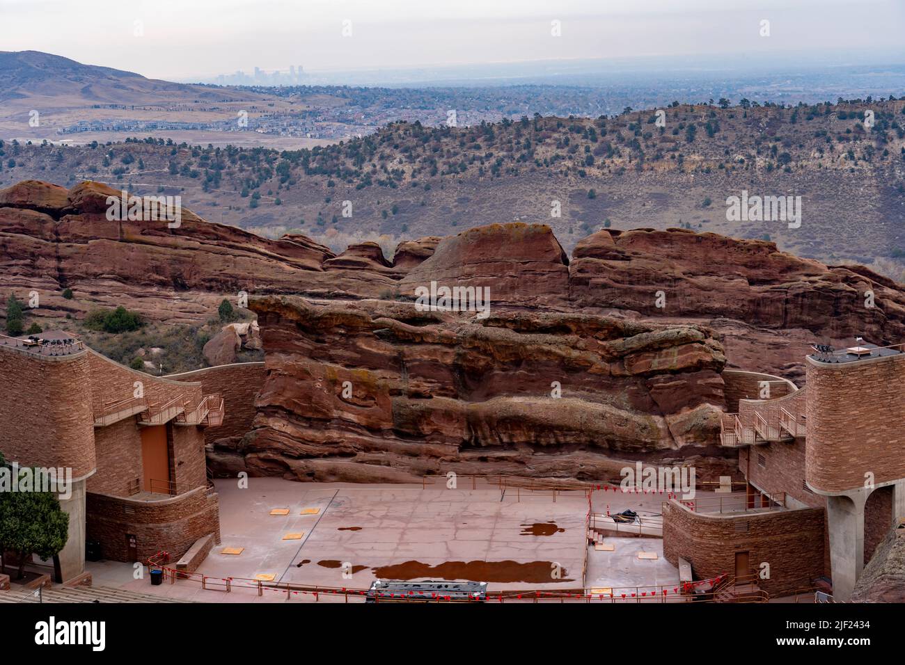 Red Rocks Park and Amphitheater in Denver, Colorado Stock Photo - Alamy