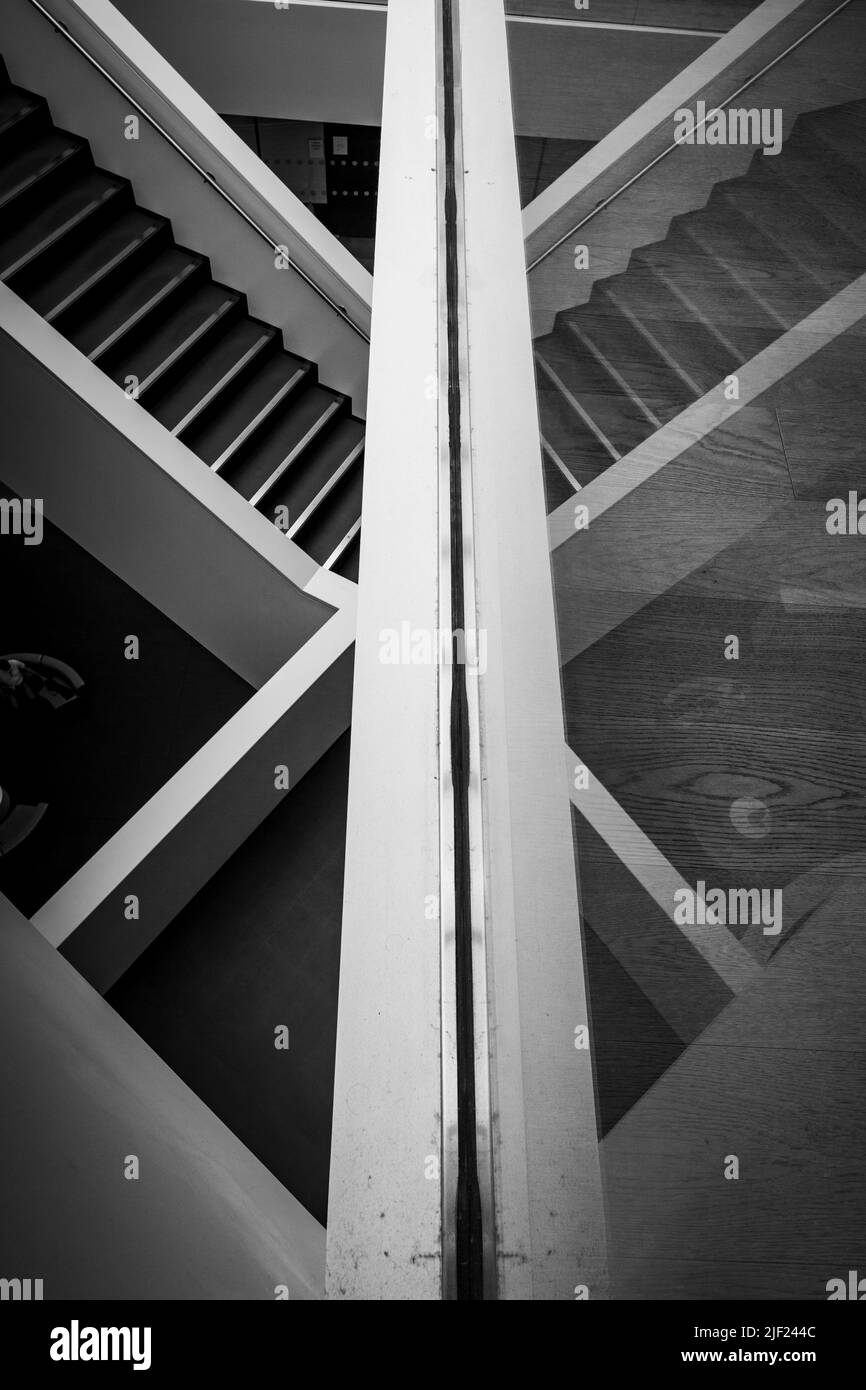 Interior of the Central Library in Halifax, Nova Scotia, Canada Stock ...