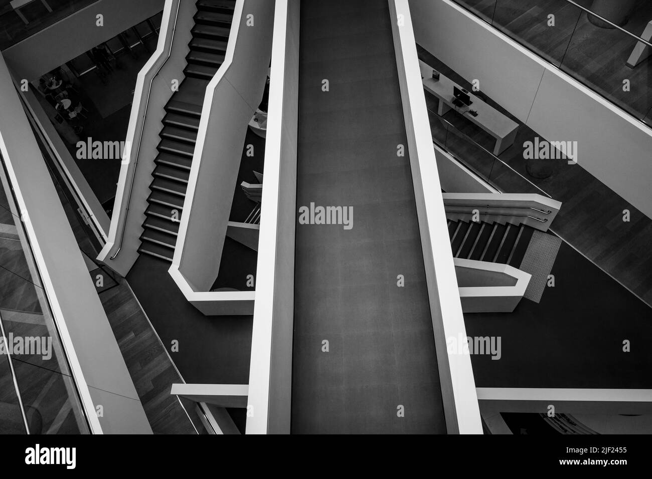 Interior of the Central Library in Halifax, Nova Scotia, Canada Stock ...