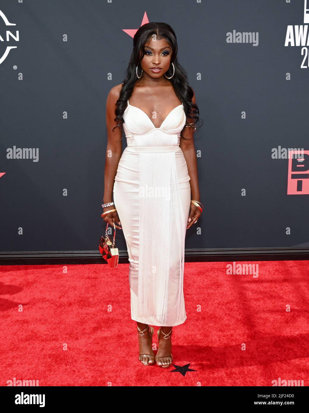 June 26, 2022, Los Angeles, California, USA: Loren Lott attends the BET ...