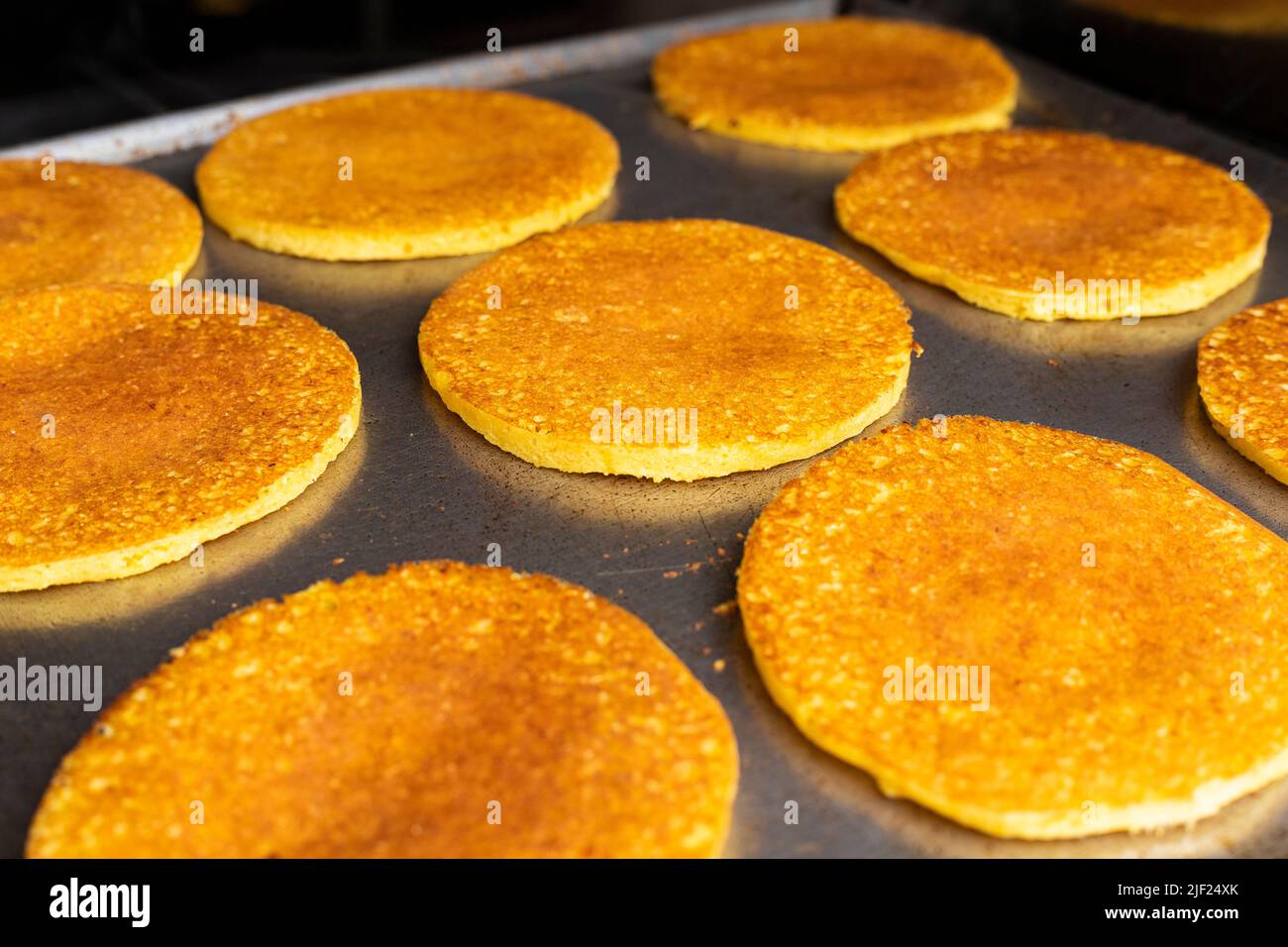 Arepa chocolo or choclo - Traditional Colombian food Stock Photo - Alamy