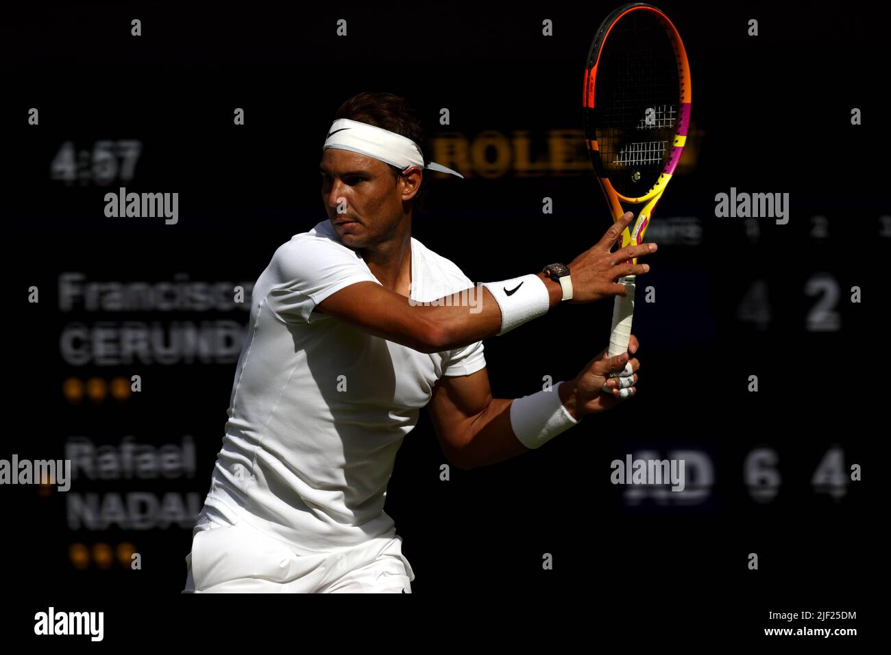 Rafael nadal foot injusry hi-res stock photography and images - Alamy