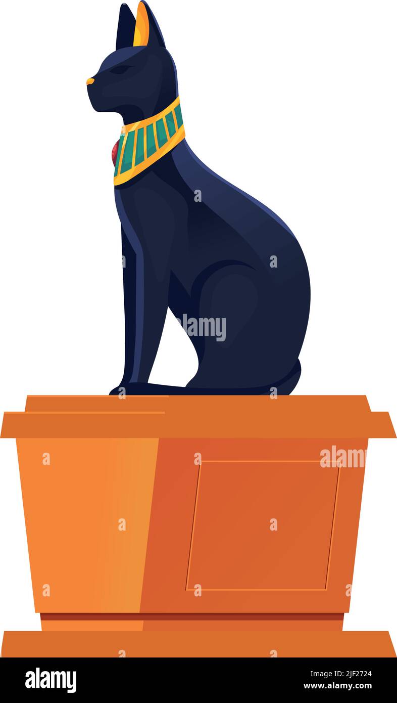egypt goddess cat Stock Vector Image & Art - Alamy