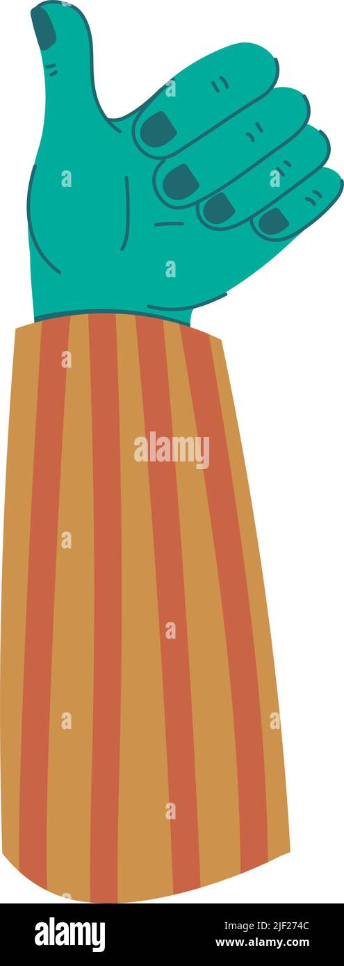 Man left arm Stock Vector Images - Alamy