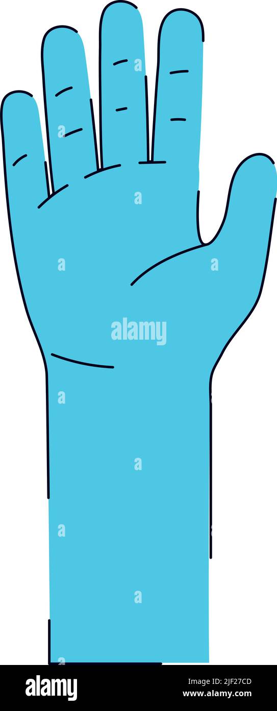 raised hand cartoon Stock Vector Image & Art - Alamy