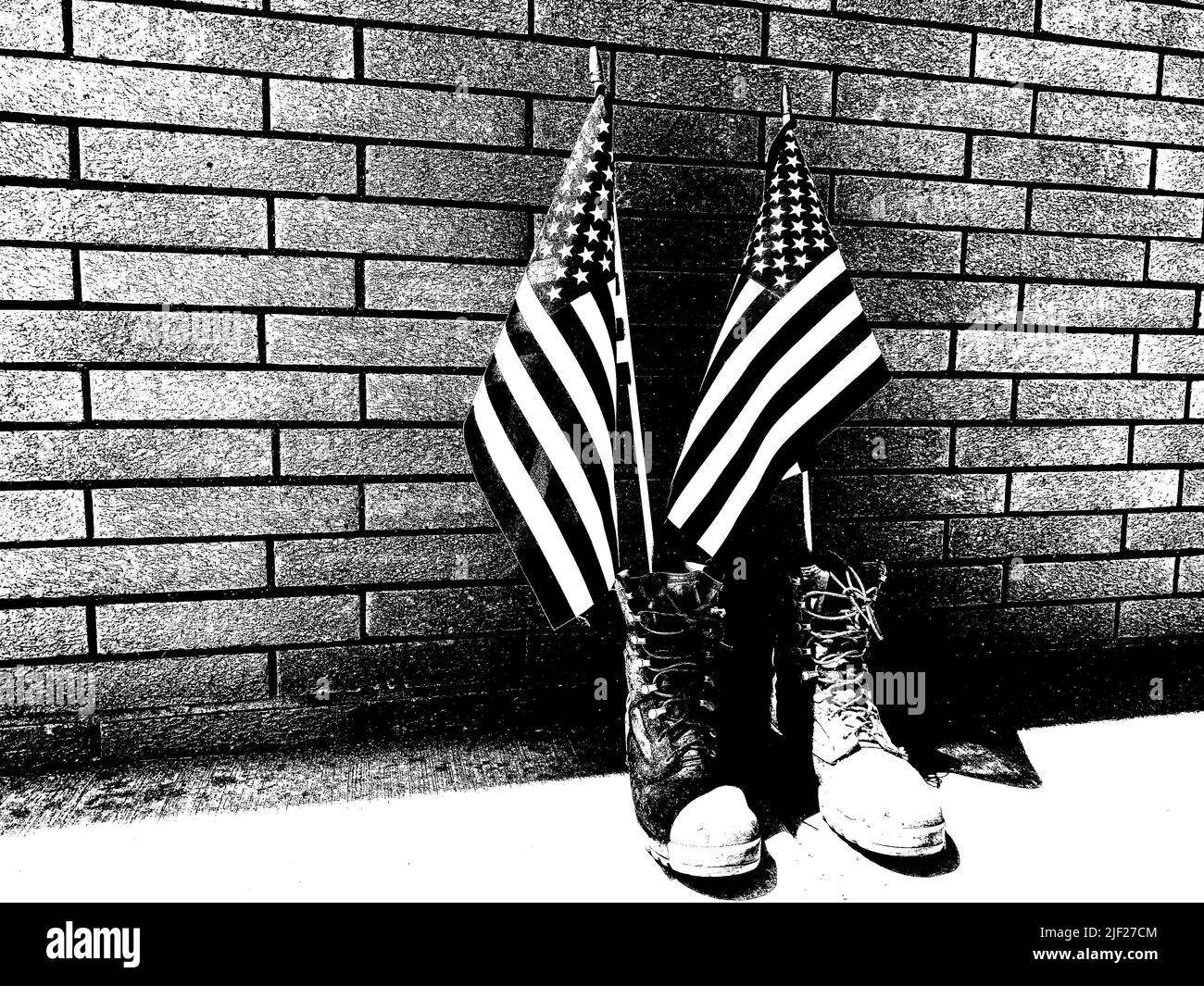 National symbols of the united states Black and White Stock Photos ...
