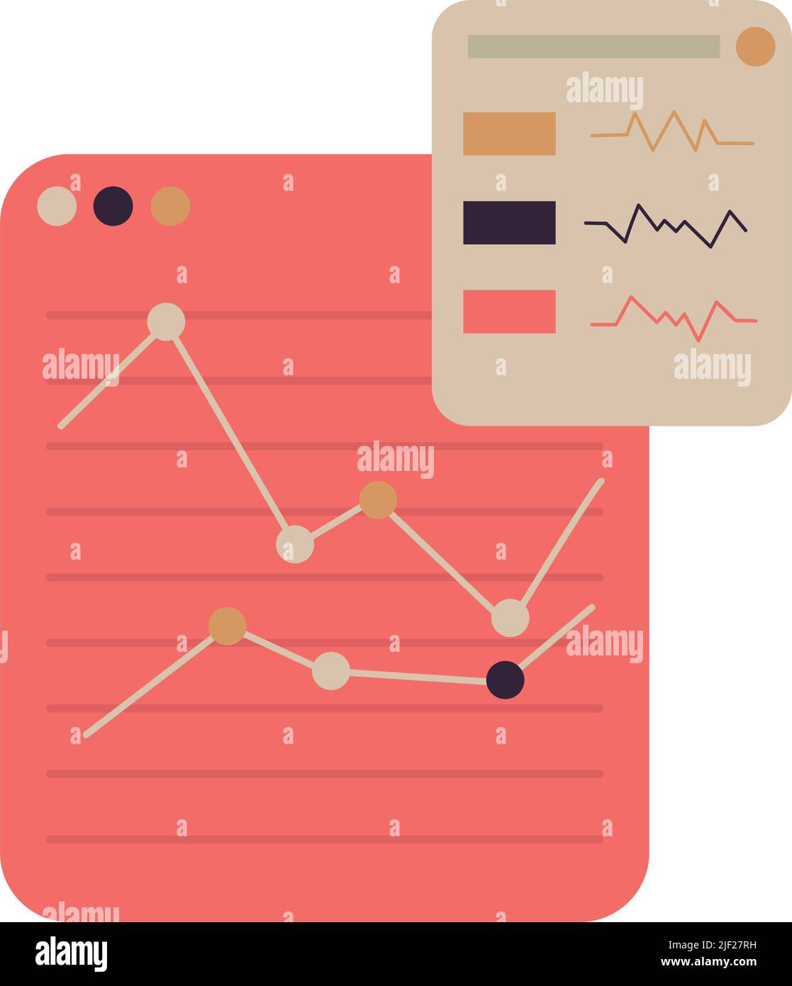 marketing chart report Stock Vector Image & Art - Alamy