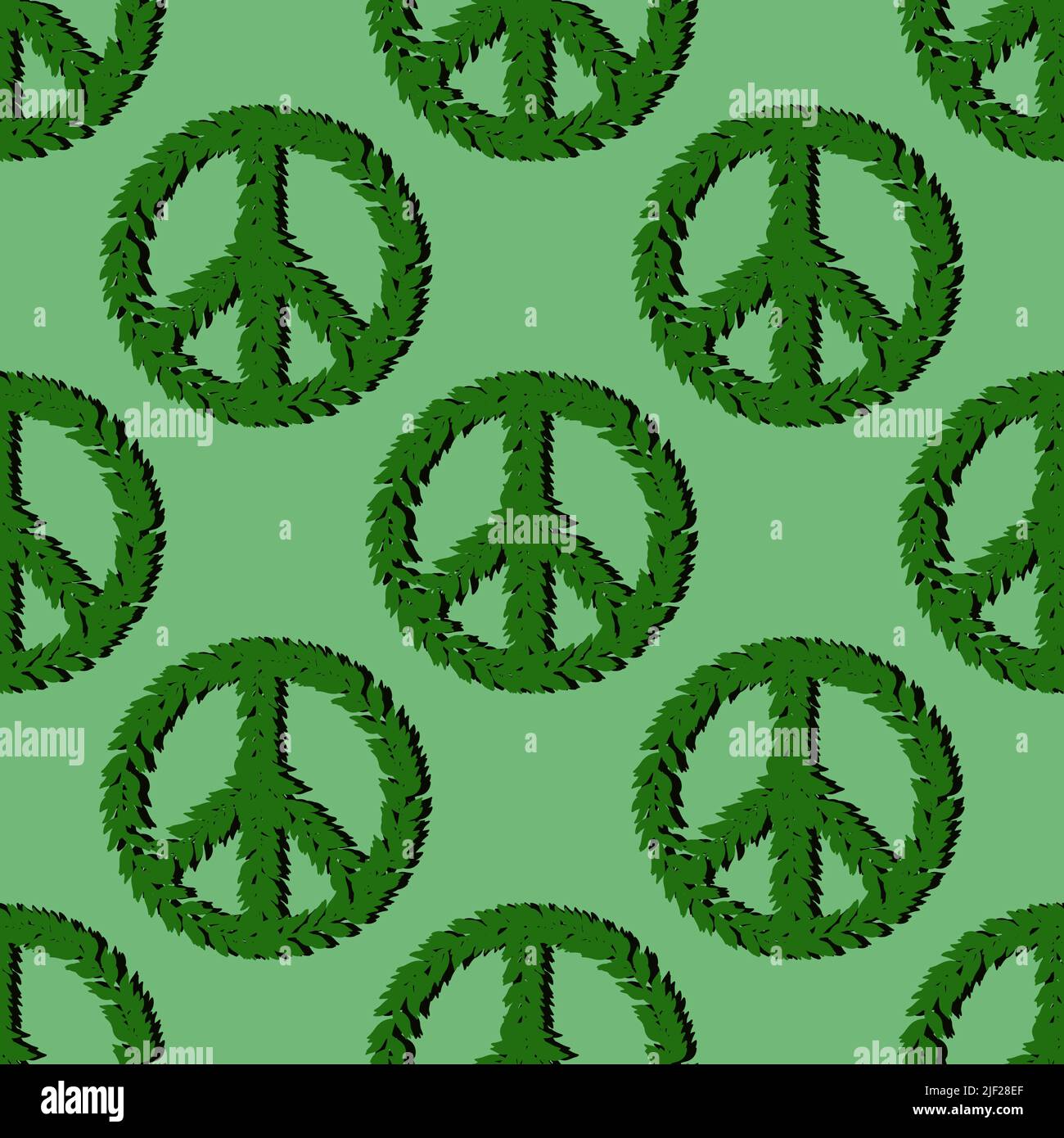 Seamless peace pattern for kids and gifts and cards and linens and ...