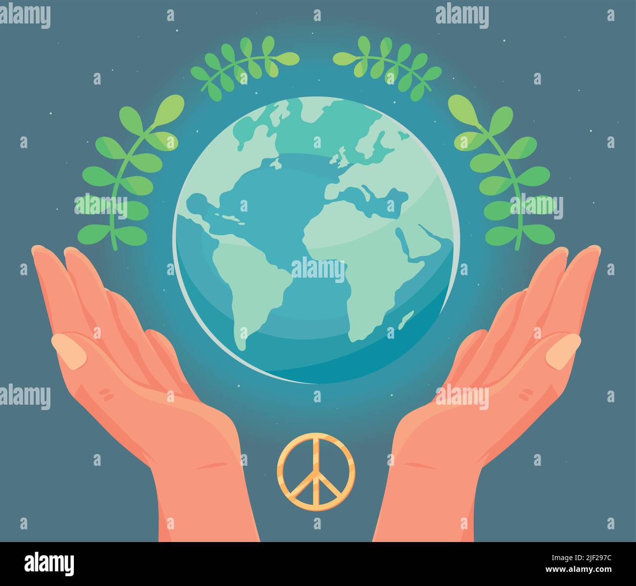world and peace symbol Stock Vector Image & Art - Alamy