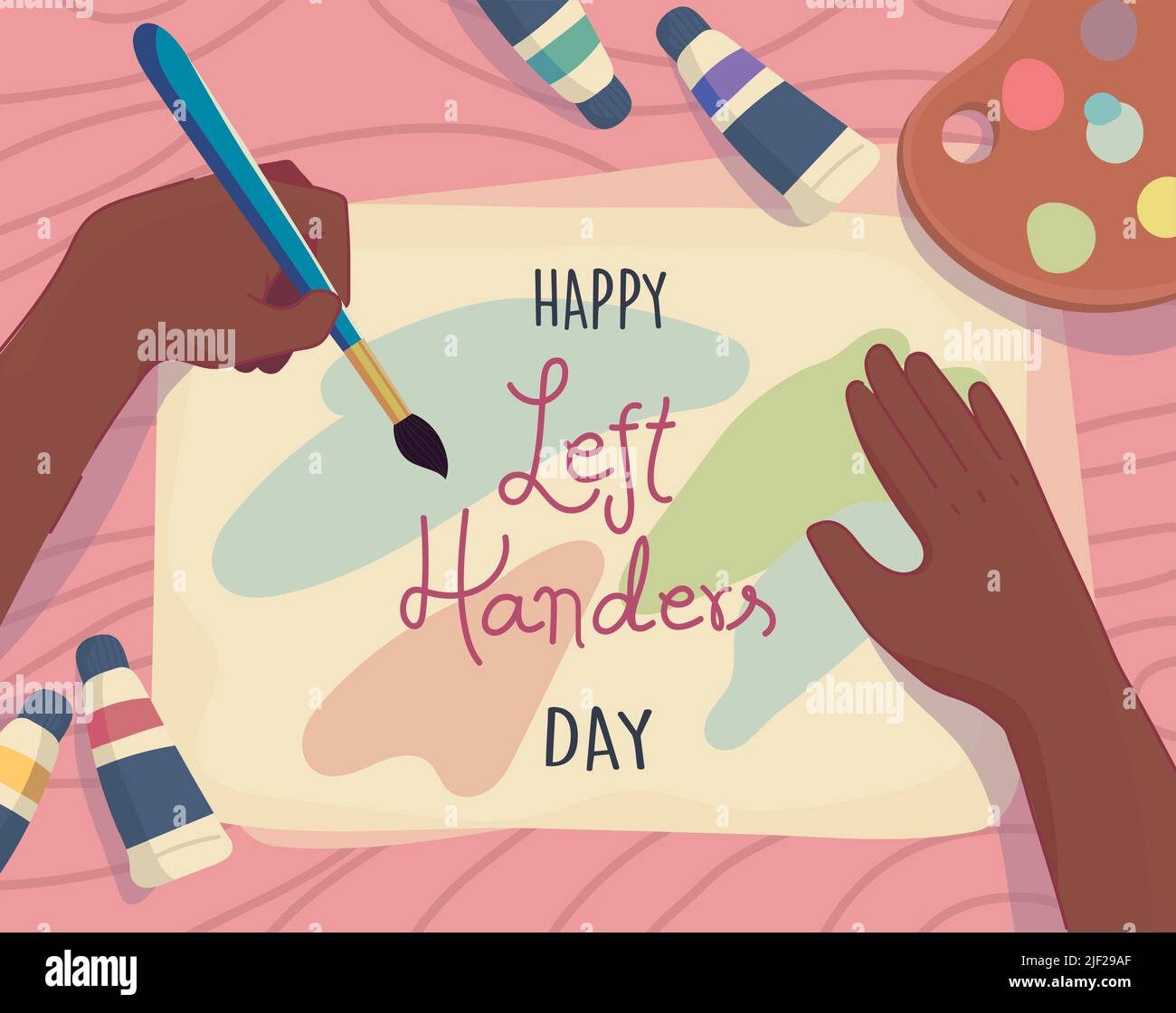 happy left handers day Stock Vector Image & Art - Alamy