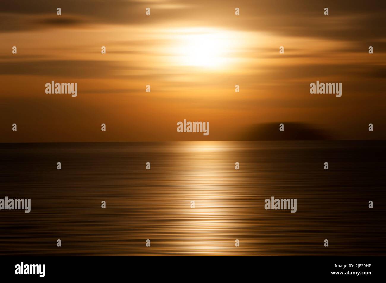 Colorful abstract sunset background backdrop - Motion blur effect with ...