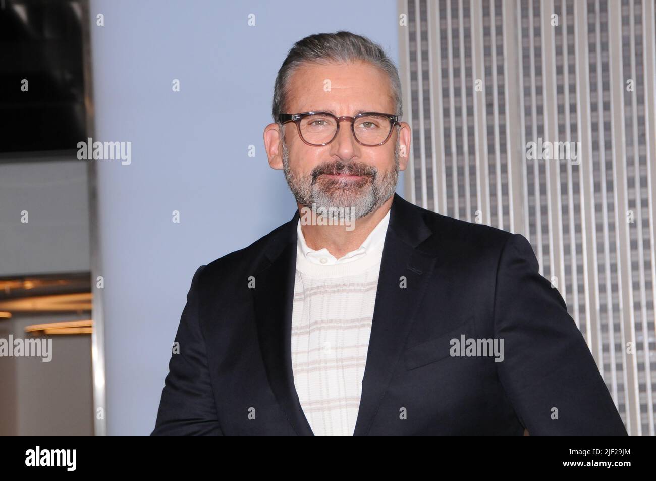 New York, United States. 28th June, 2022. Steve Carell visits the ...