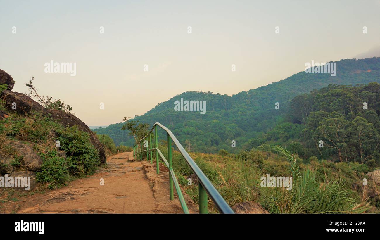 Beautiful sightseeing place Needle Rock view point or suicide point on ...