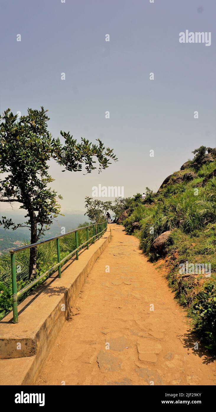 Beautiful sightseeing place Needle Rock view point or suicide point on ...