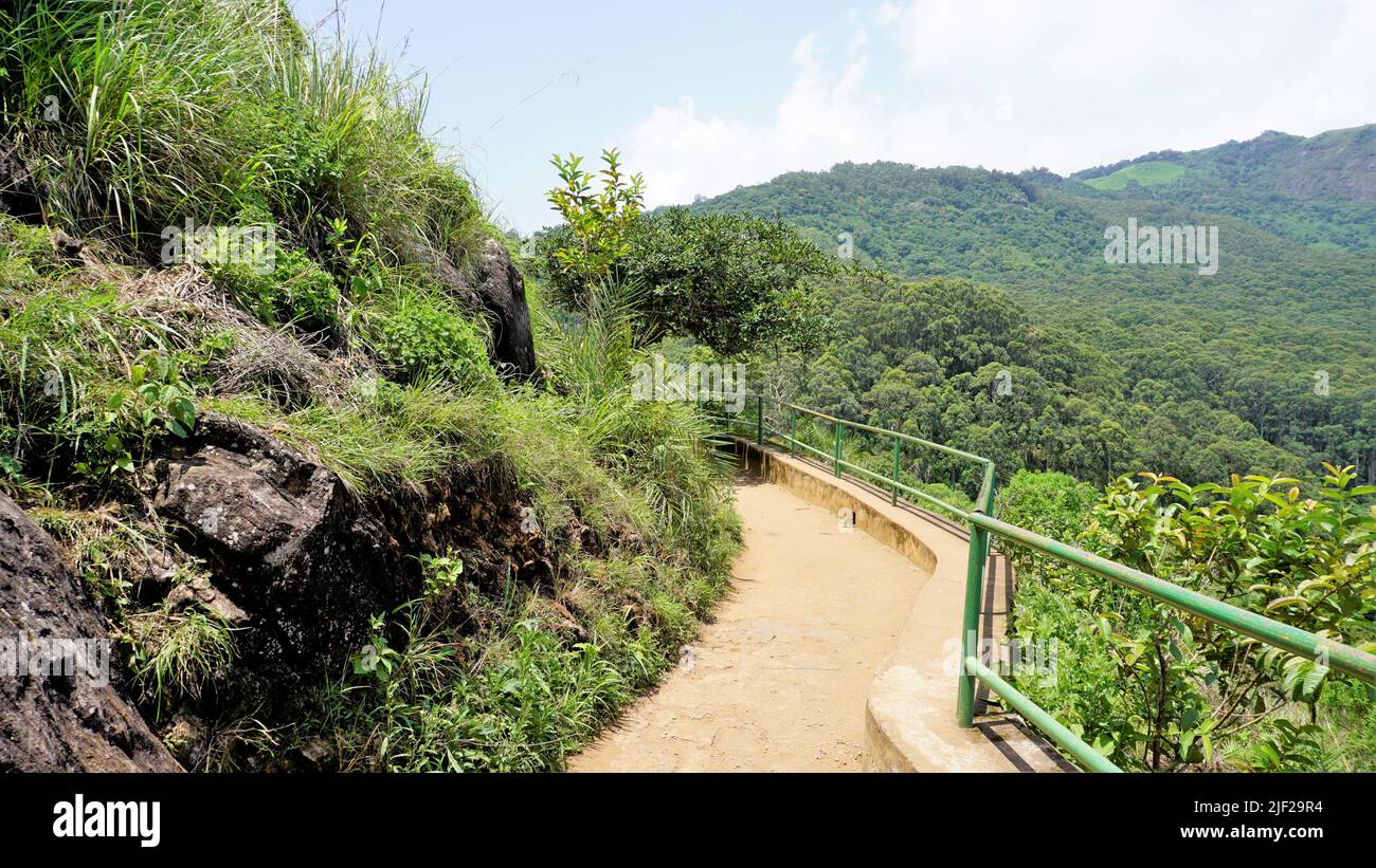 Beautiful sightseeing place Needle Rock view point or suicide point on ...