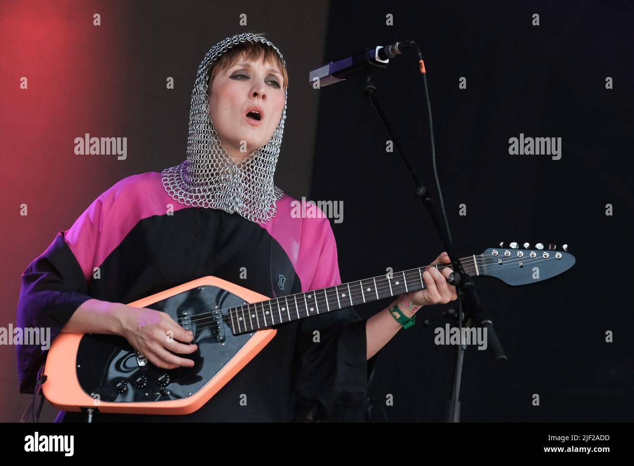 Welsh singer-songwriter, Cate Le Bon (born Cate Timothy on 4 March 1983 ...