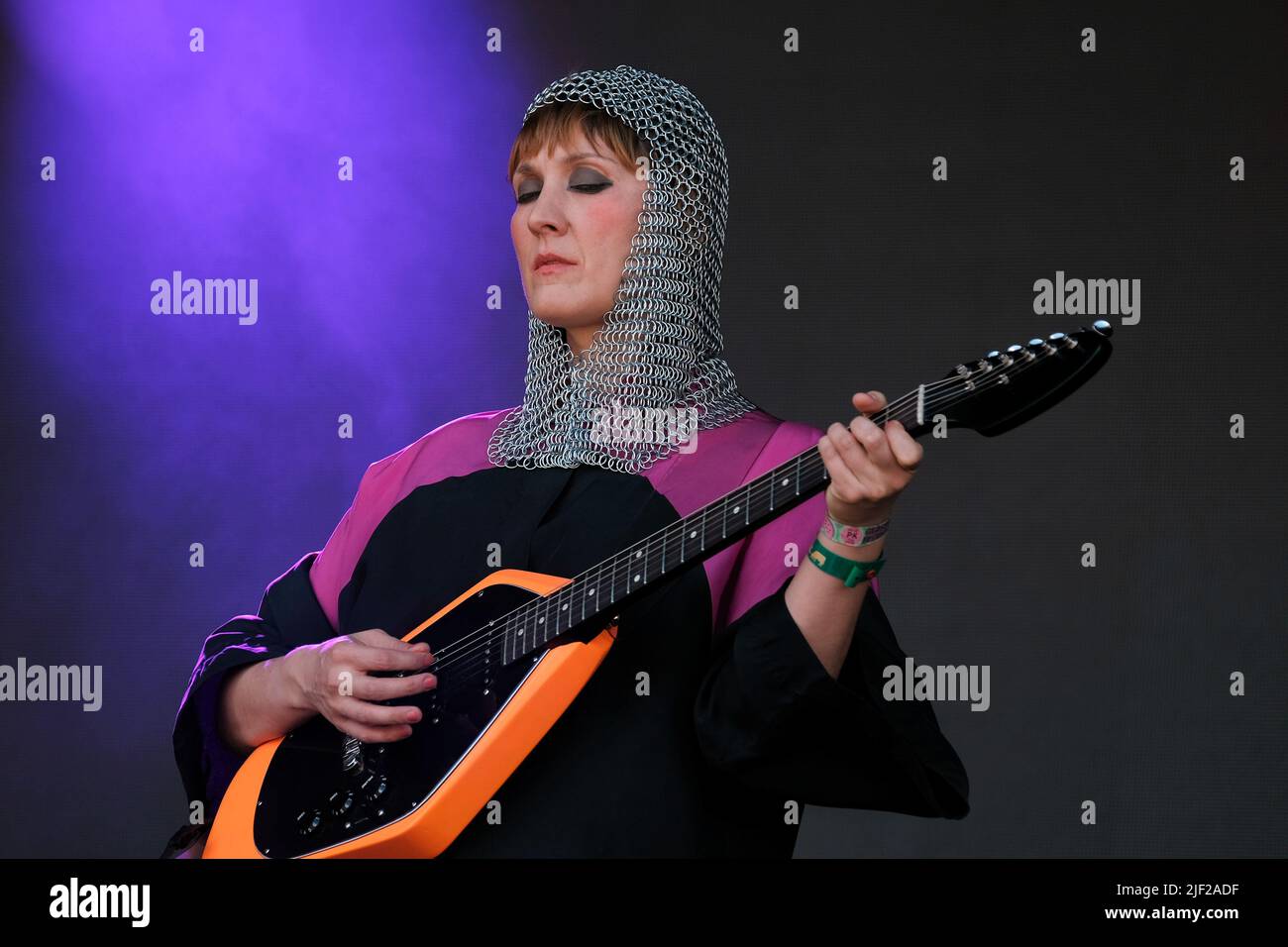 Welsh singer-songwriter, Cate Le Bon (born Cate Timothy on 4 March 1983 ...