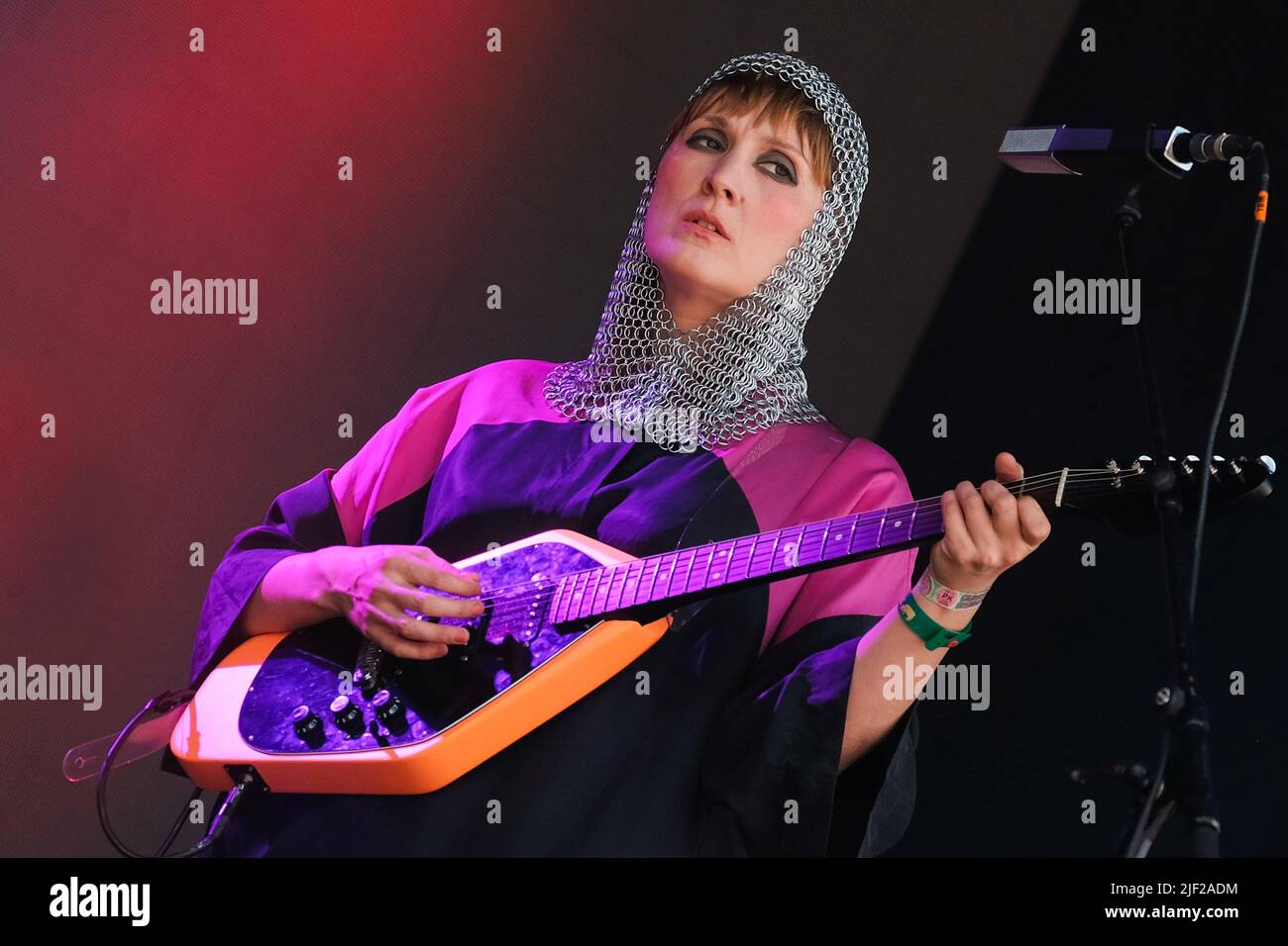 Welsh singer-songwriter, Cate Le Bon (born Cate Timothy on 4 March 1983 ...