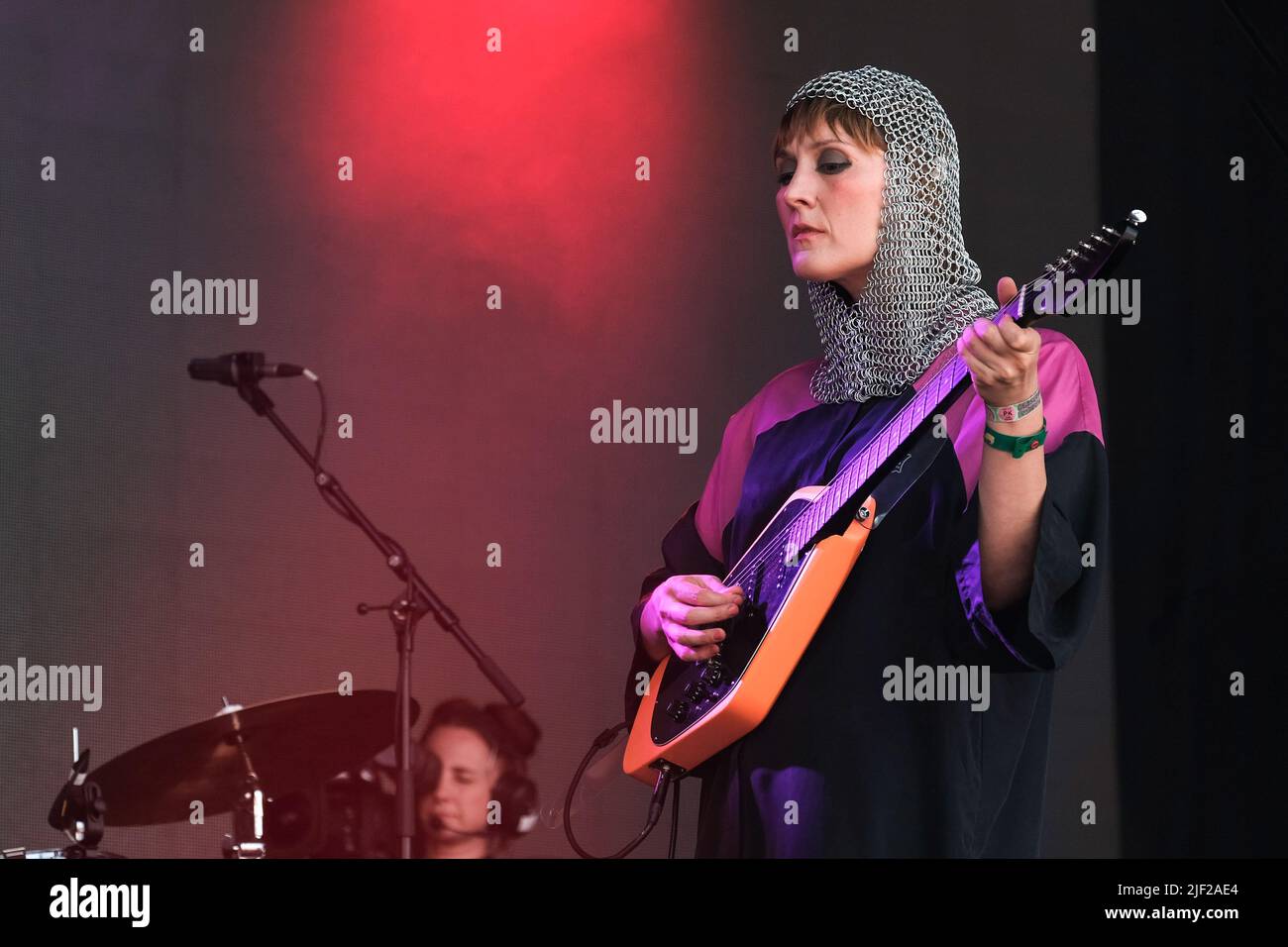 Welsh singer-songwriter, Cate Le Bon (born Cate Timothy on 4 March 1983 ...