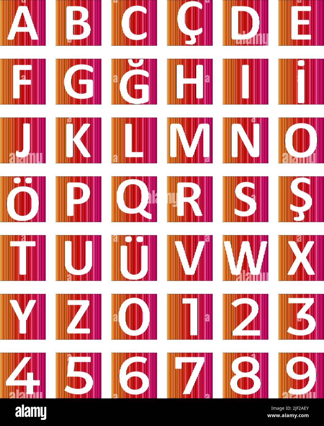 Geometric alphabet font style, Vector alphabet. Tape Stock Vector Image ...