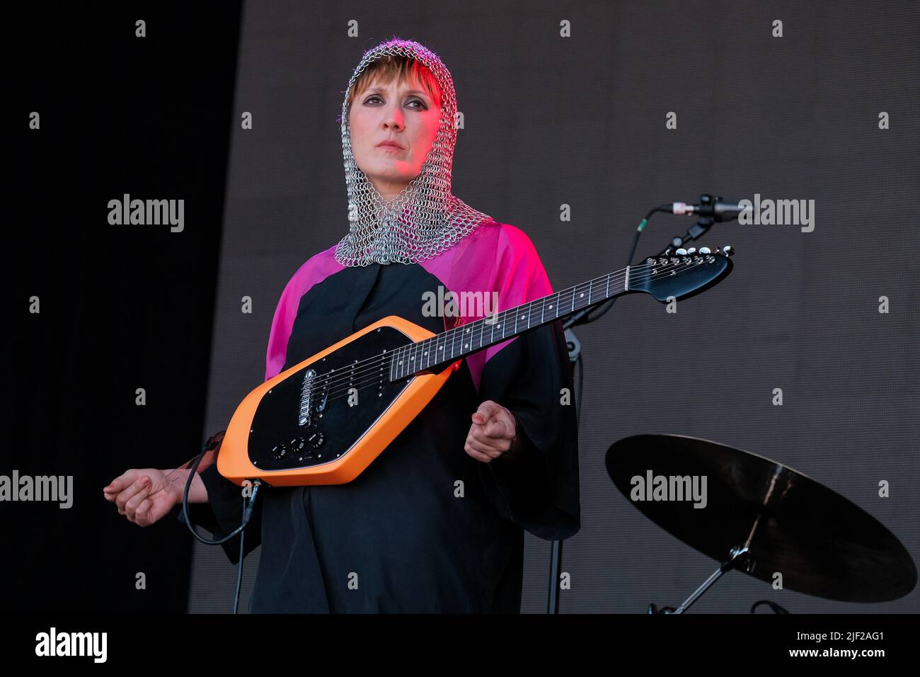 Welsh singer-songwriter, Cate Le Bon (born Cate Timothy on 4 March 1983 ...