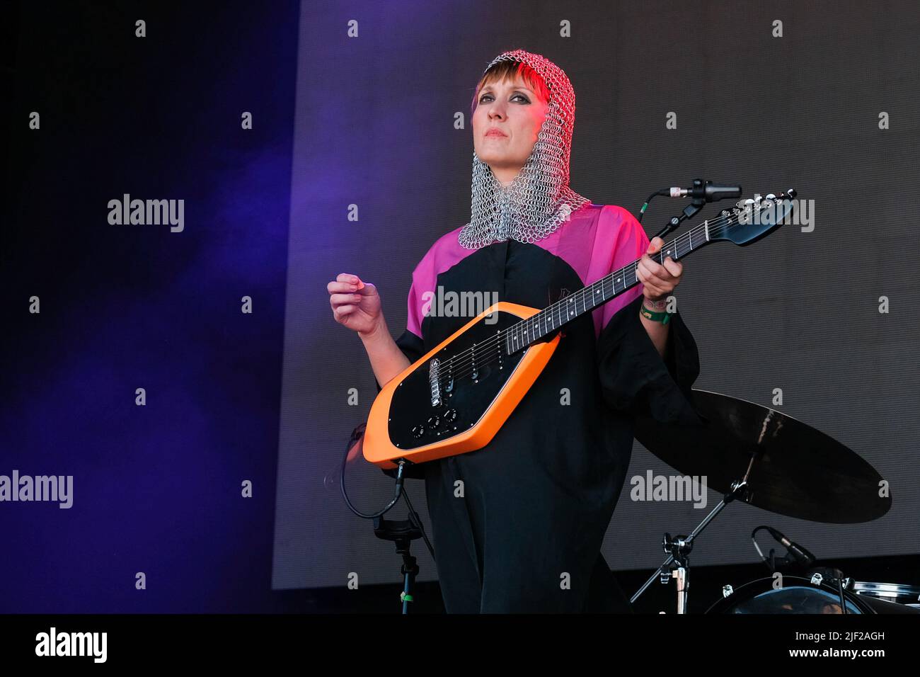 Welsh singer-songwriter, Cate Le Bon (born Cate Timothy on 4 March 1983 ...