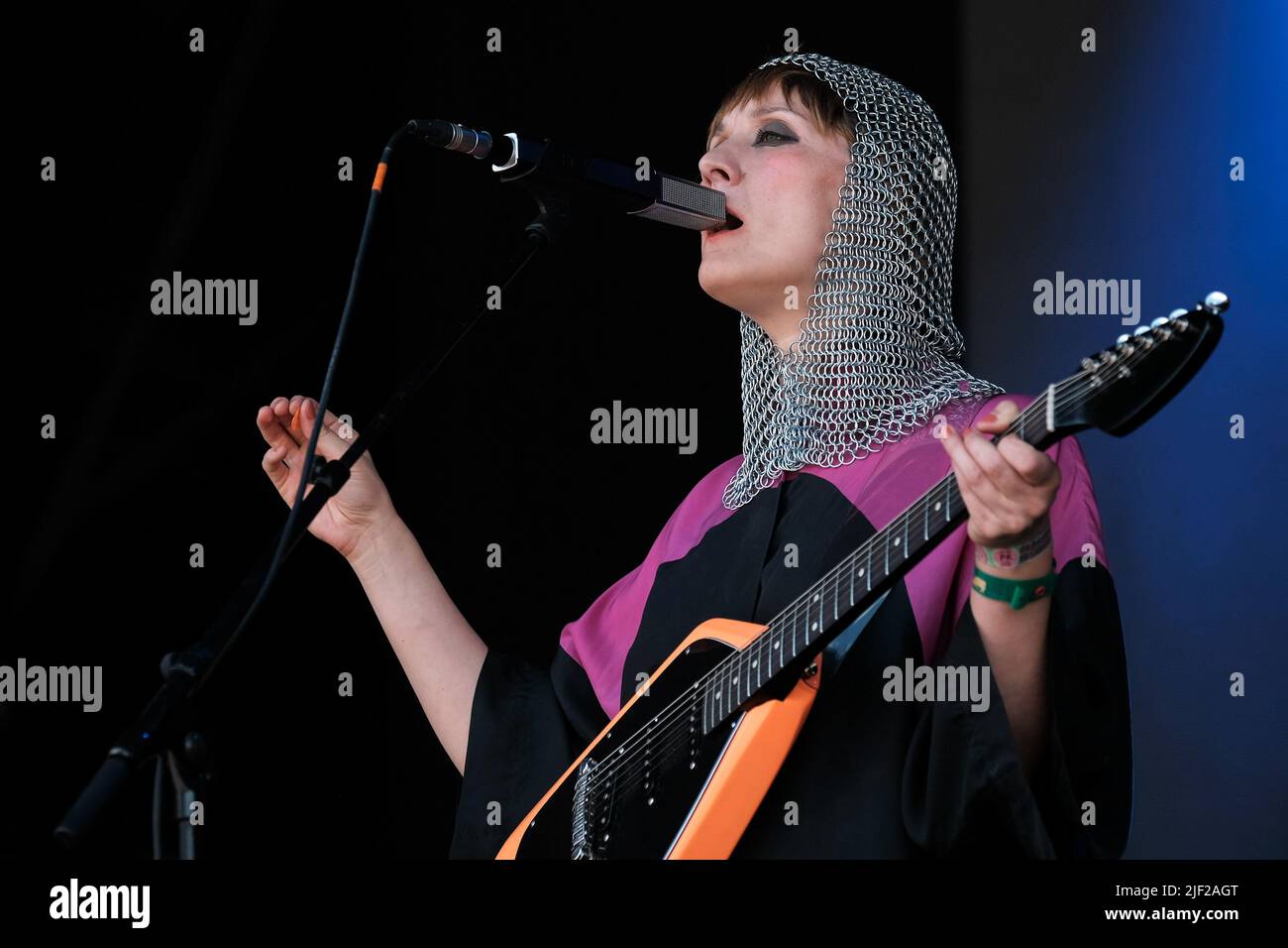 Welsh singer-songwriter, Cate Le Bon (born Cate Timothy on 4 March 1983 ...