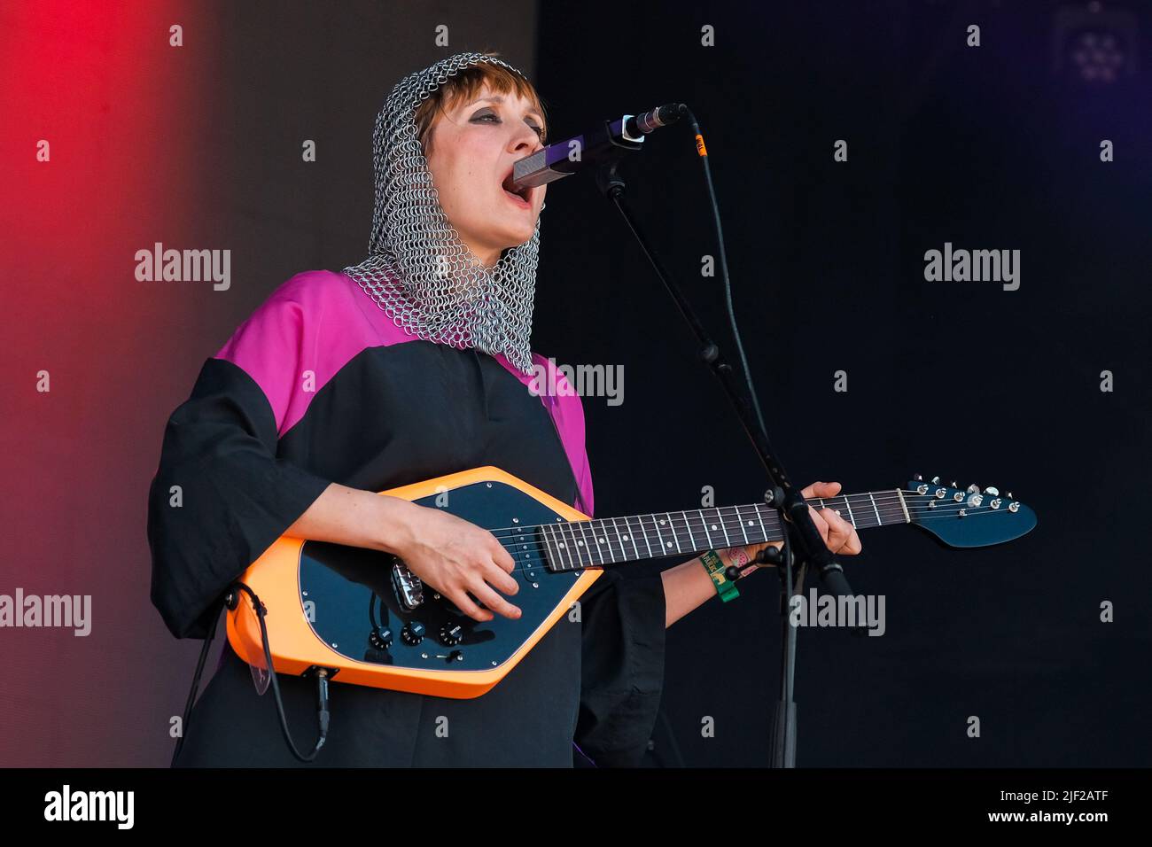 Welsh singer-songwriter, Cate Le Bon (born Cate Timothy on 4 March 1983 ...