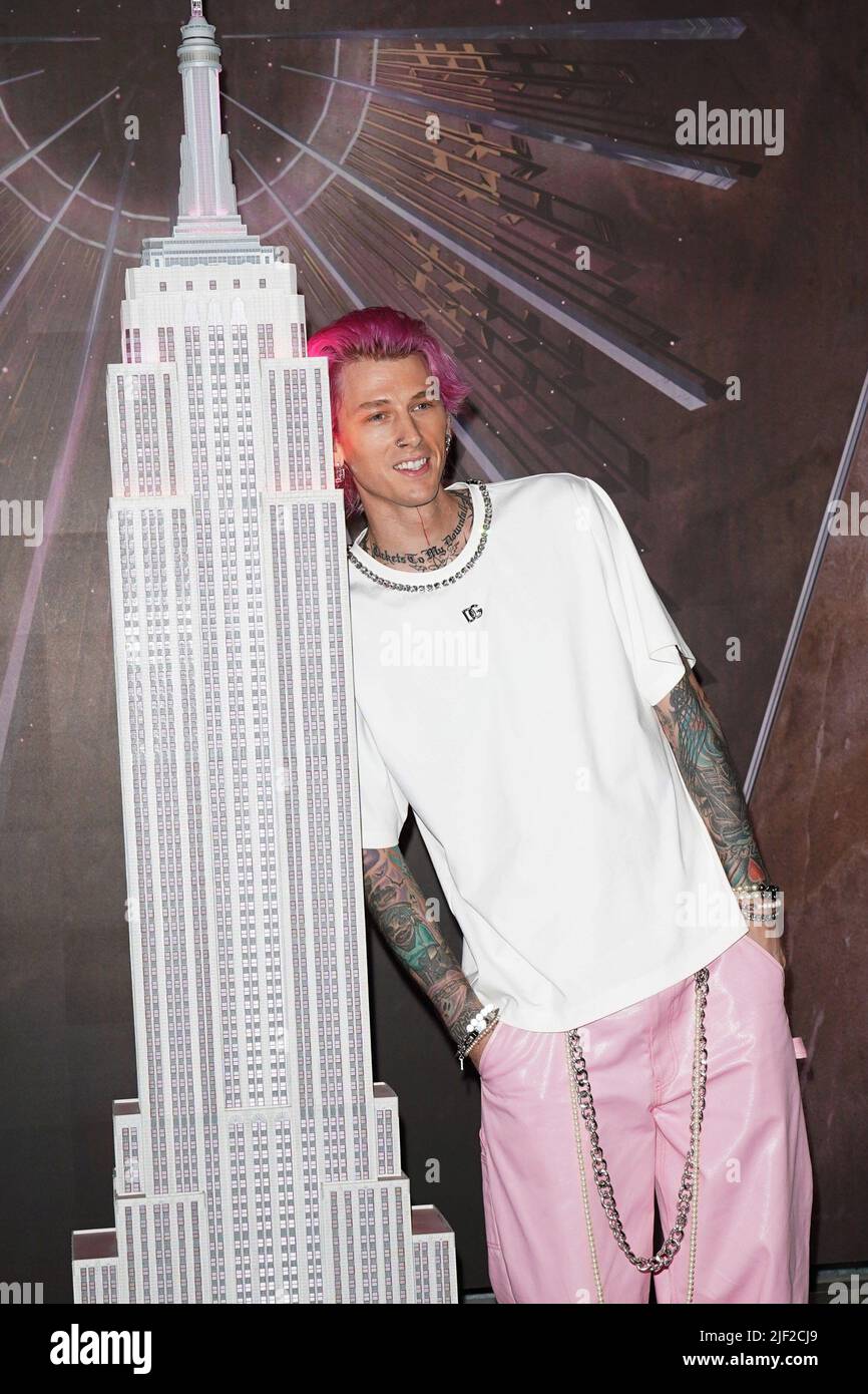 New York, NY, USA. 28th June, 2022. Machine Gun Kelly, Colson Baker at ...