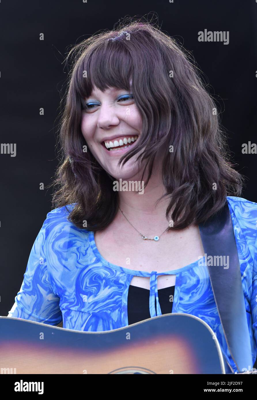 Singer, songwriter and guitarist Molly Tuttle is shown performing on ...