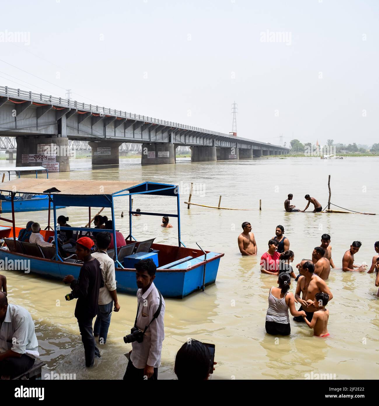 Garh Mukteshwar, Uttar Pradesh, India - June 11 2022 - People are ...