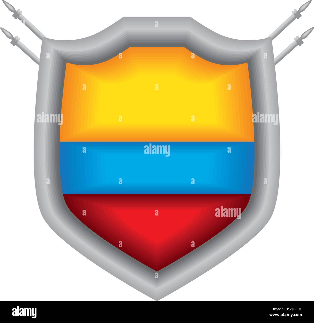 Shield of colombia Stock Vector Images - Alamy