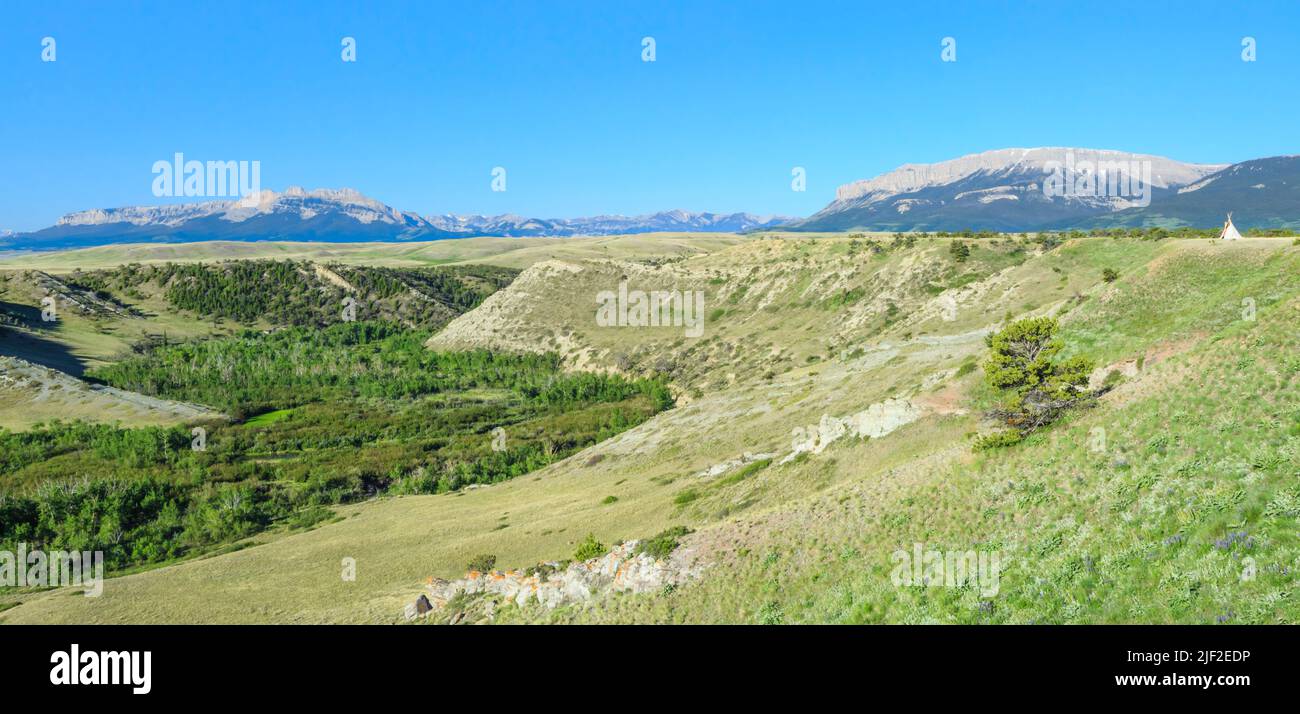 Lone mountain ranch montana hi-res stock photography and images - Alamy