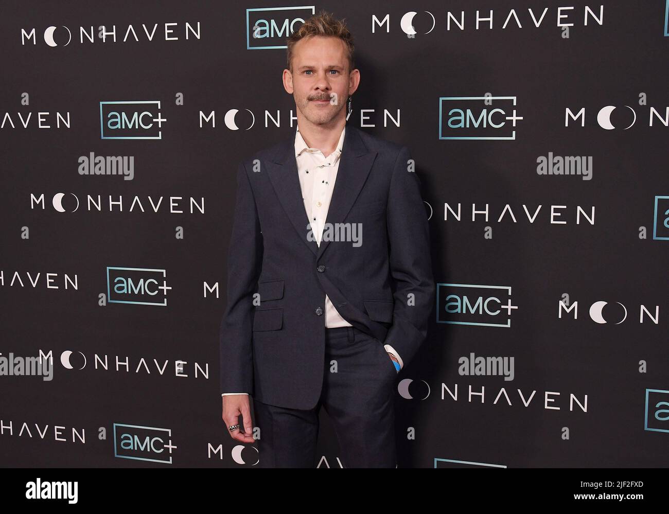 Dominic Monaghan arrives at AMC's MOONHAVEN Premiere held at The London ...