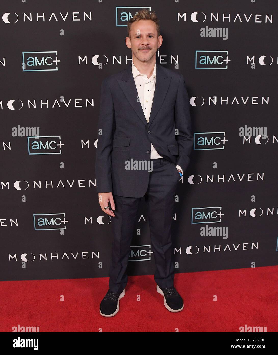 Dominic Monaghan arrives at AMC's MOONHAVEN Premiere held at The London ...