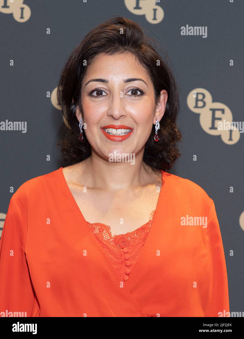 Monica Chadha attends the BFI Fellowships at the BFI Chair's Dinner at ...