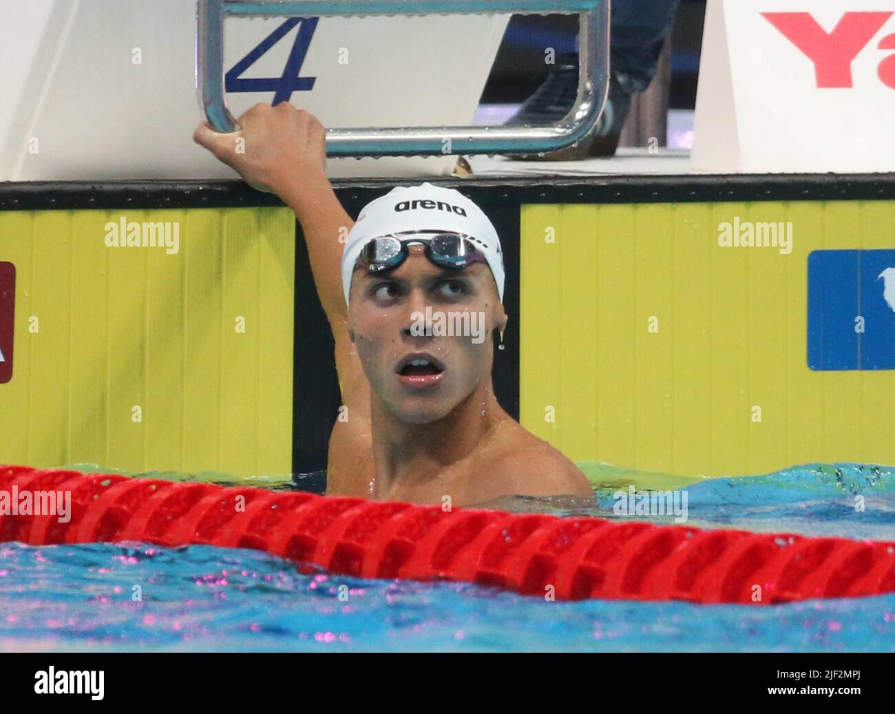 David Popovici of Roumanie Finale 200 M Freestyle Men during the 19th ...