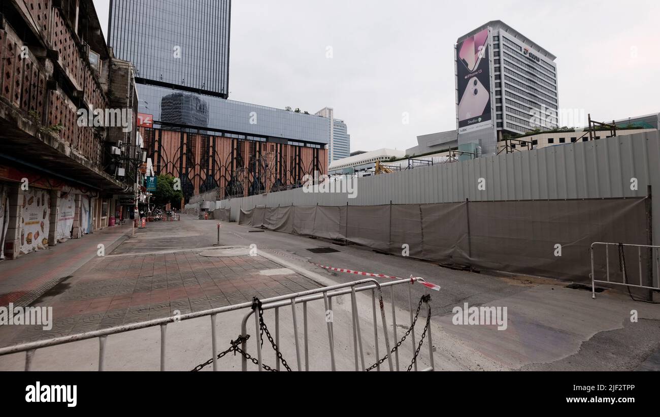 Siam Square Redevelopment Area Bangkok Thailand Stock Photo - Alamy