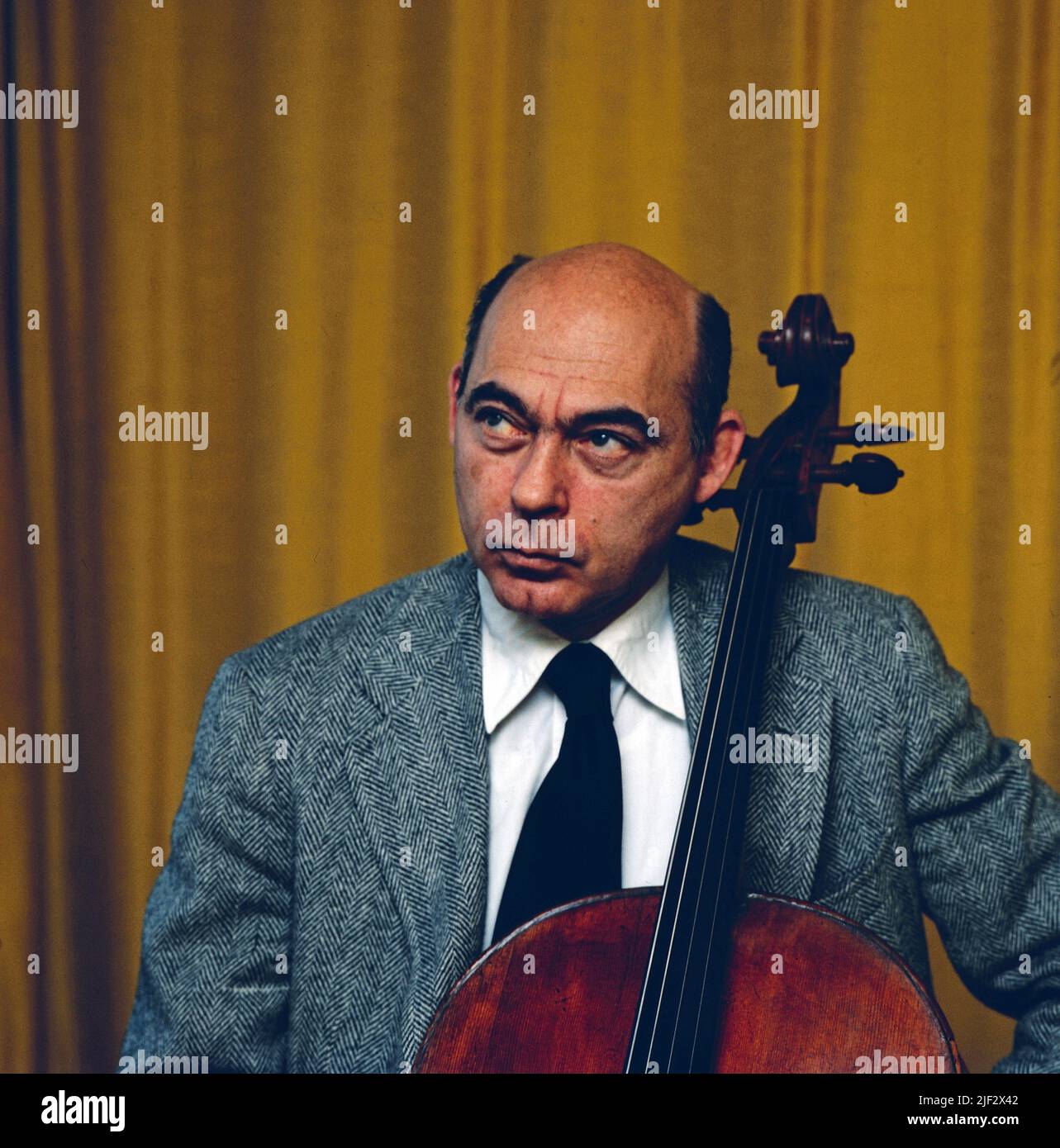 János Starker, amerikanischer Cellist ungarischer Herkunft, einer der ...