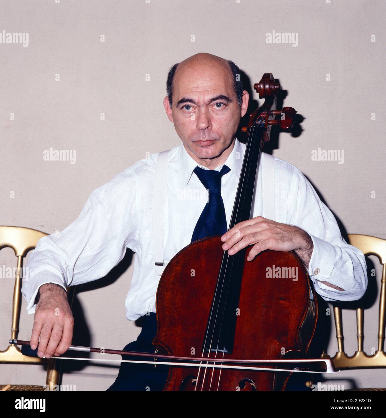 János Starker, amerikanischer Cellist ungarischer Herkunft, einer der ...