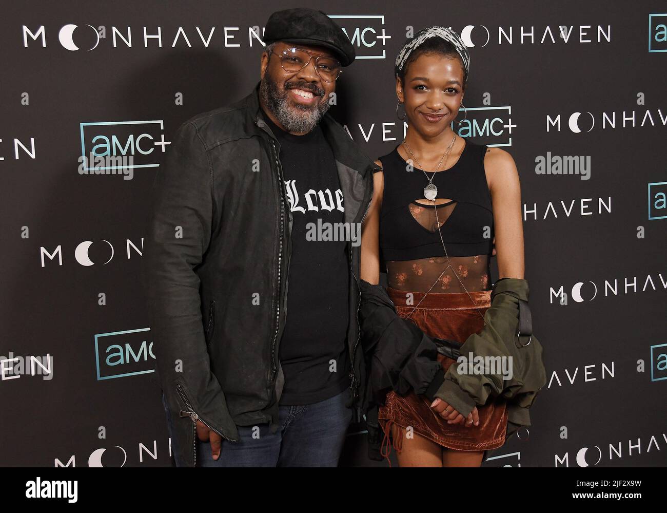 Los Angeles, USA. 28th June, 2022. (L-R) Kadeem Hardison and Sophia ...