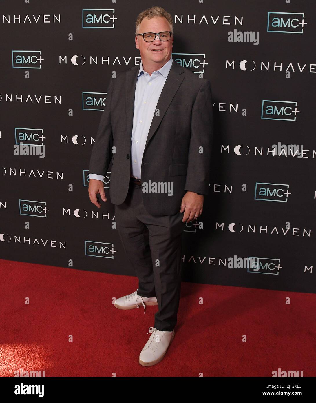 Peter Ocko arrives at AMC's MOONHAVEN Premiere held at The London West ...